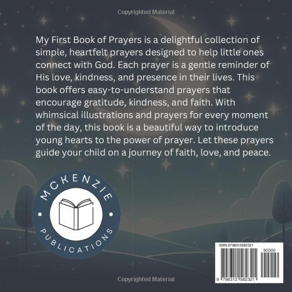 McKenzie Publications - My First Book of Prayers: Simple and Sweet ...